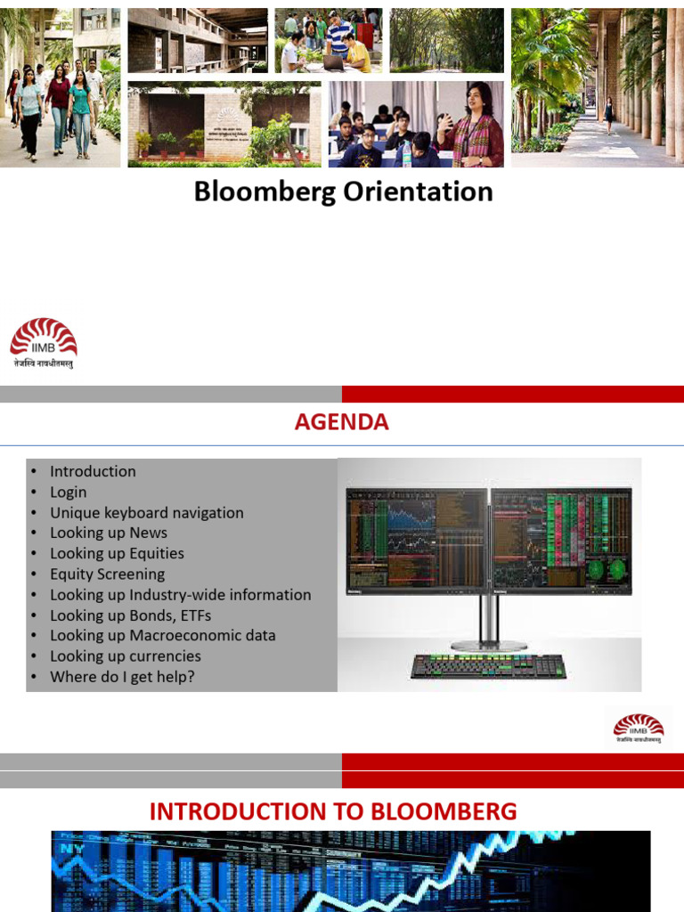 Bloomberg Basics for Finance Pros | PDF | Financial Analyst | Yield Curve