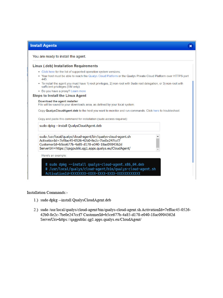 Qualys Agent For Linux | PDF