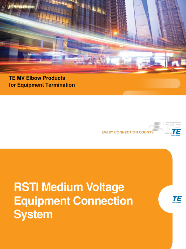 MV Elbow Products For Equipment Termination RSTI RPIT | PDF ...