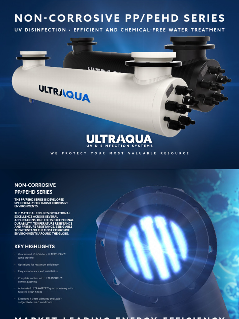 Ultraqua UV Disinfection Low Flowrate Whitepaper | PDF | Programmable ...