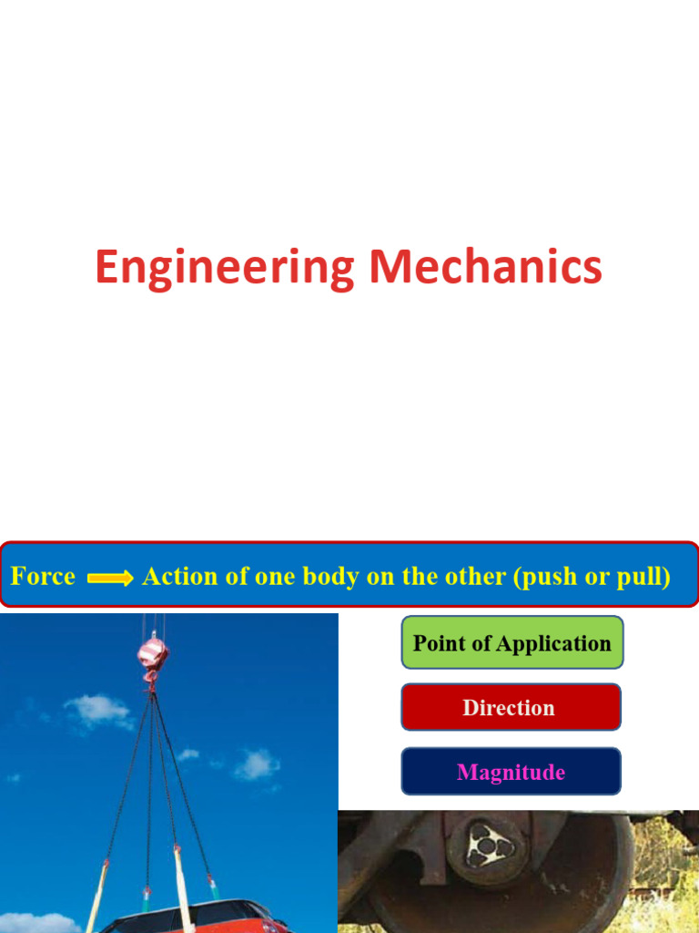 Engg Mechanics | PDF | Force | Friction