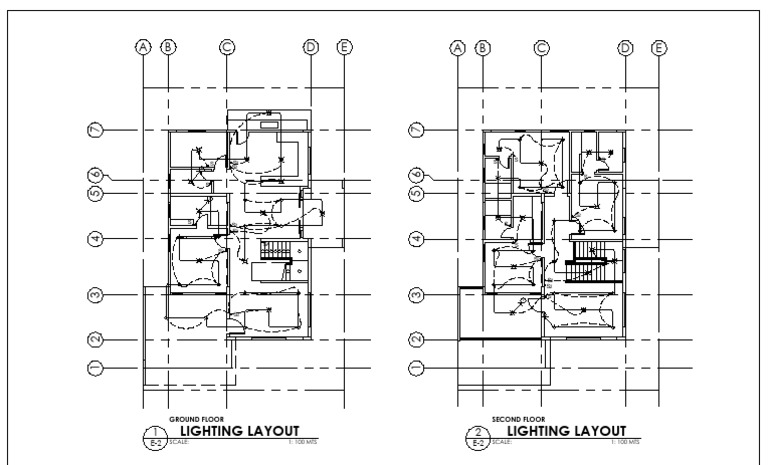 Detailed Lighting Layout Plans | PDF