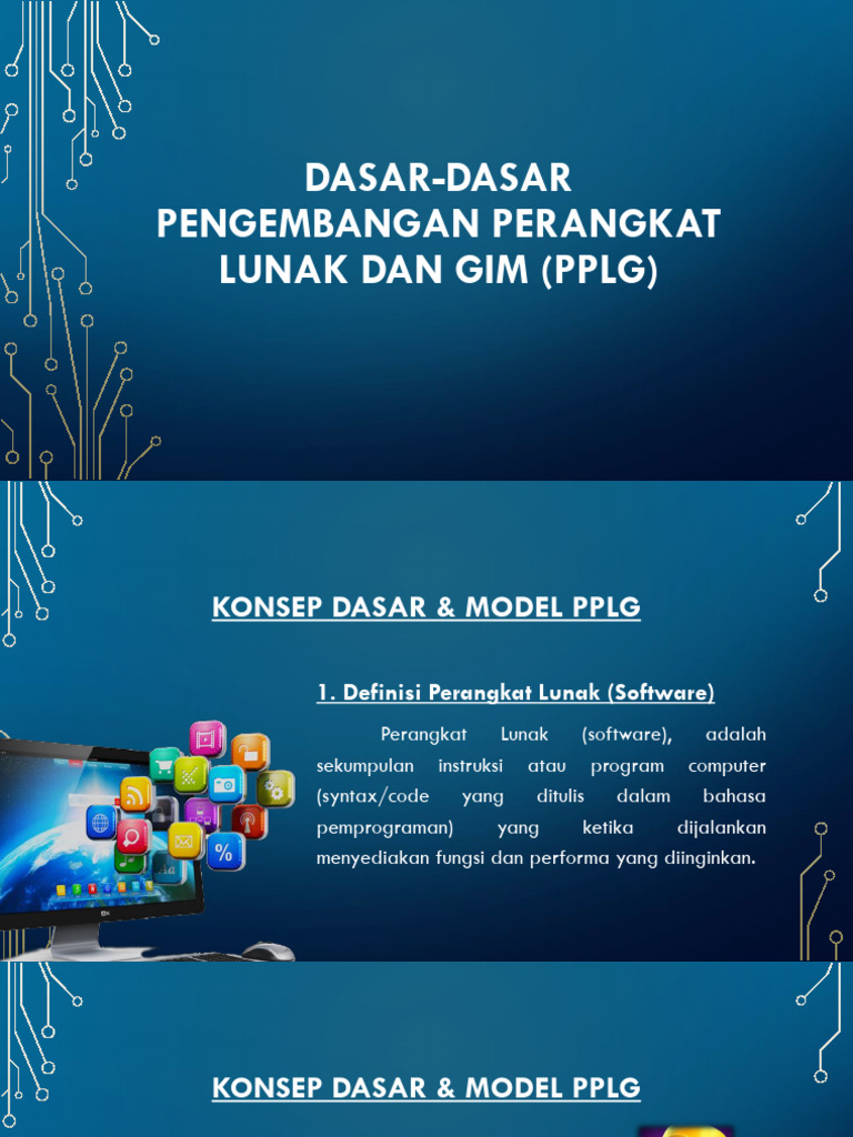 Dasar-Dasar Pengembangan Perangkat Lunak Dan Gim | PDF