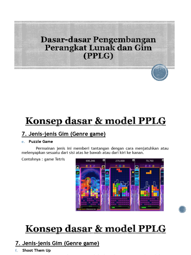 Dasar-Dasar Pengembangan Perangkat Lunak Dan Gim | PDF