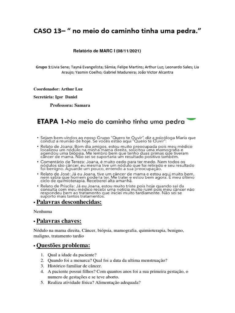 Sobre Nódulo Na Mama | PDF | Câncer de mama | Câncer