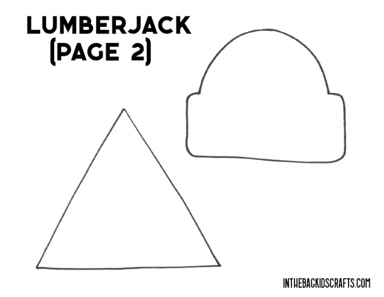Lumberjack Printable PDF Page 2 | PDF