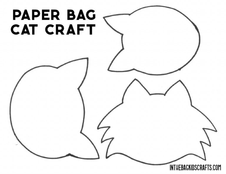 Cat Craft Printable Template | PDF