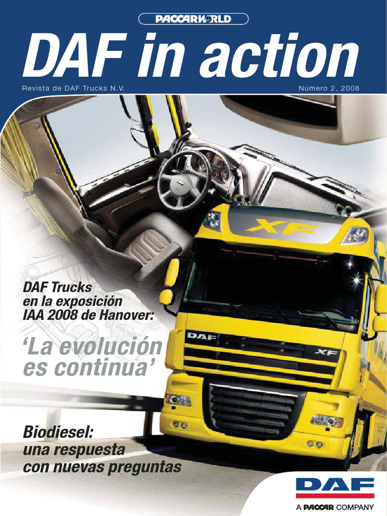 Daf in Action 2008-02 | PDF | Neumático | Camión
