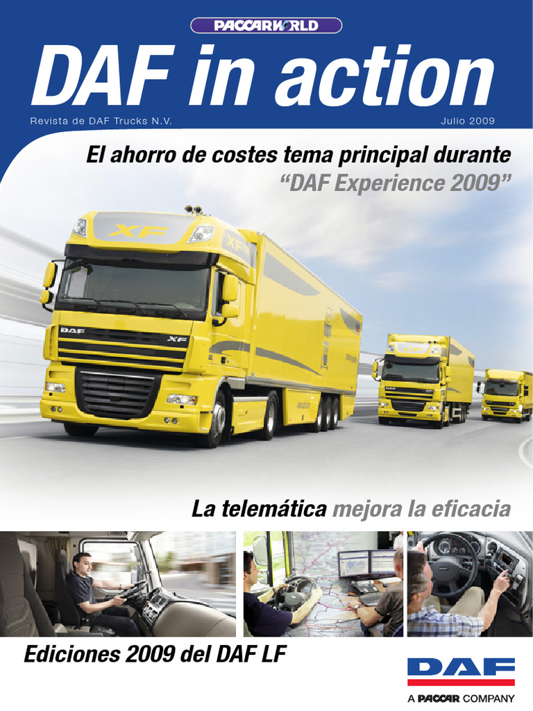 Daf in Action 2009-01 | PDF | Camión | Transporte