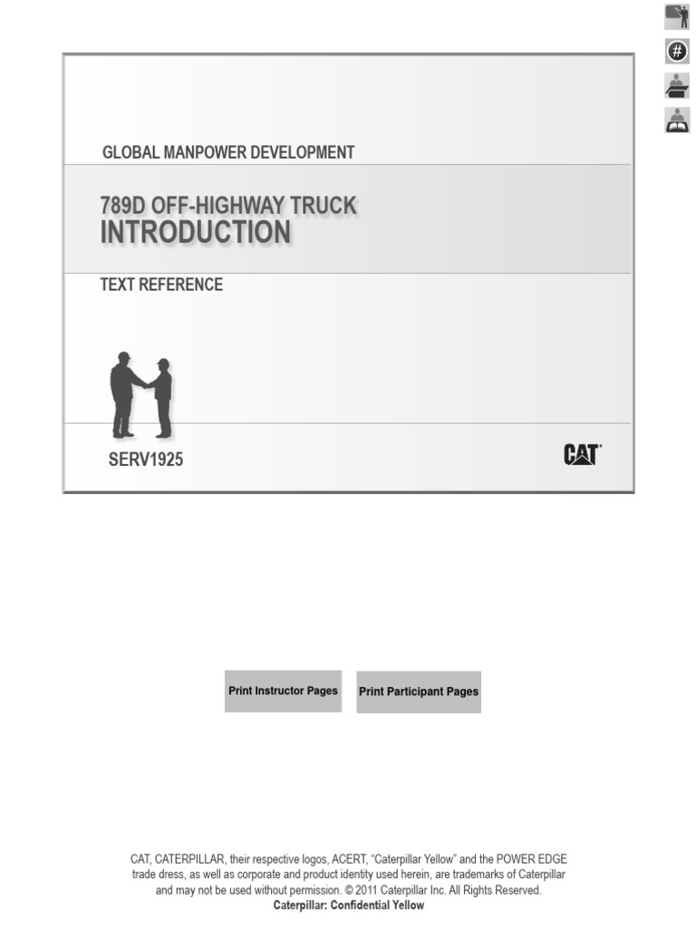 789D Intro EN TXT | PDF | Truck | Brake