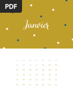 Pipsc Ipfpc 2024 2025 Calendar Calendrier PDF | PDF