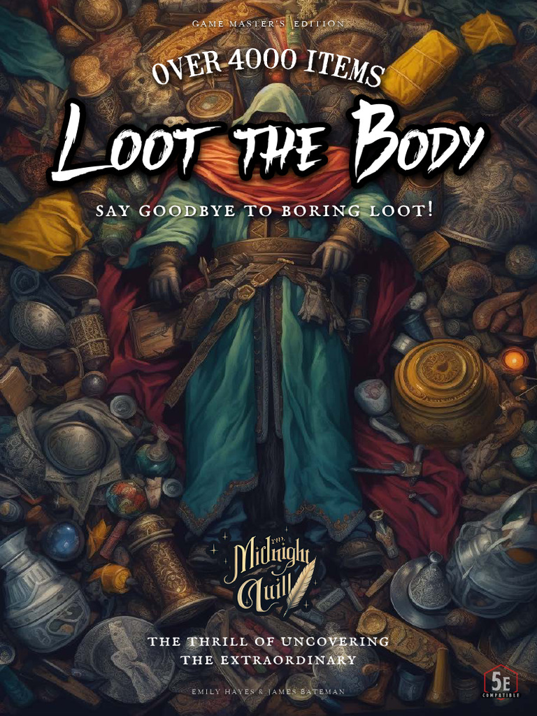 Loot The Body Game Masters Edition | PDF | Magician (Fantasy)