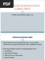 Peraturan No Reg Dan No Batch Dalam Sediaan Obat | PDF