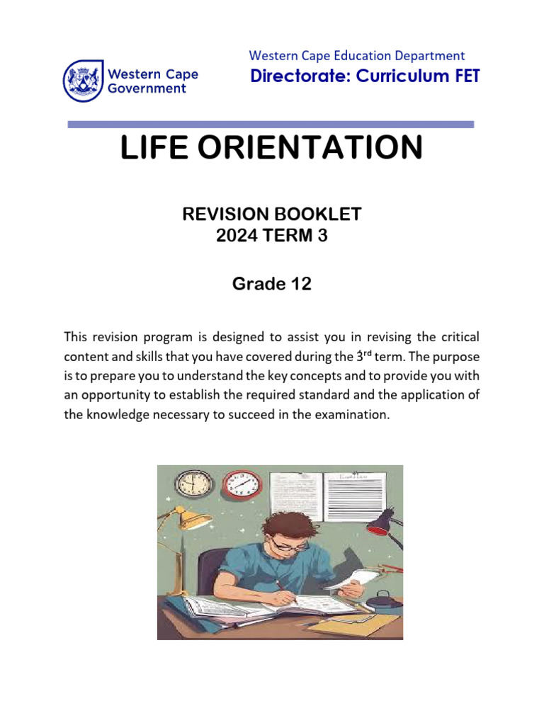 LO Revision Booklet GR 12 Term 3 & 4 - 240728 - 223224 | PDF | Employment | Strike Action
