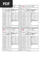 Daily Toilet Clean Checklist Simple | PDF
