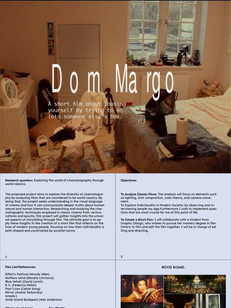 Dom Margo | PDF | Cinematography