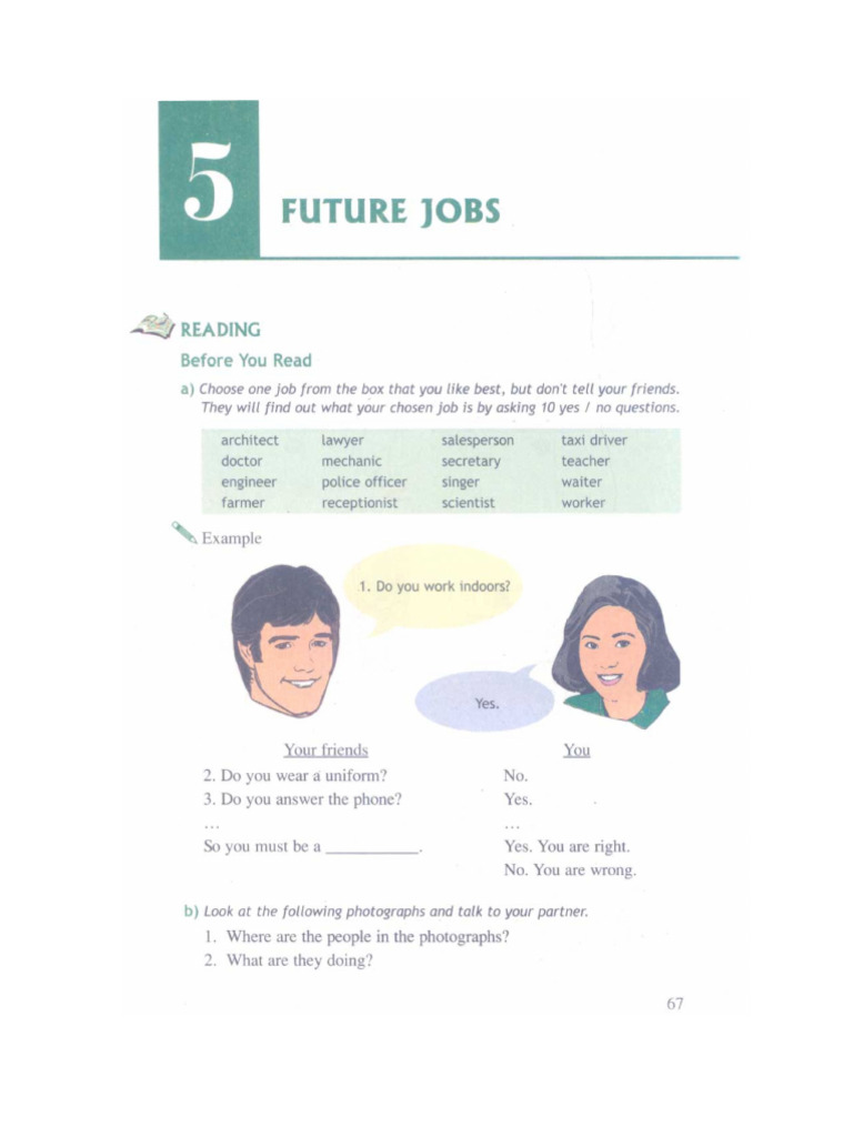 Unit 5 - Future Job | PDF