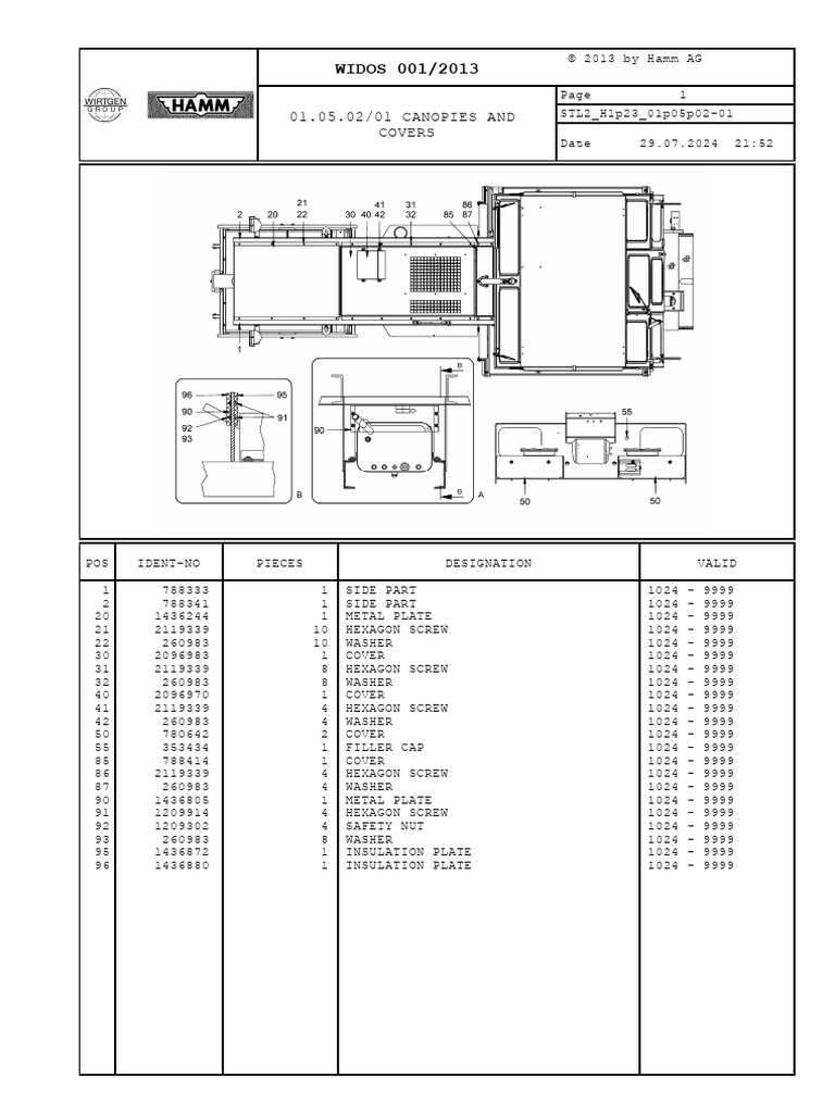 WIDOS 001/2013: 01.05.02/01 CANOPIES AND Covers | PDF