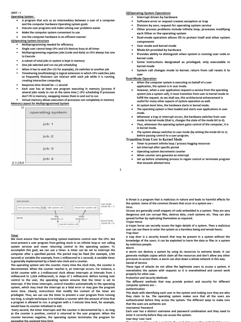 OS SEM | PDF | Operating System | Kernel (Operating System) OS SEM | PDF | Operating System | Kernel (Operating System)