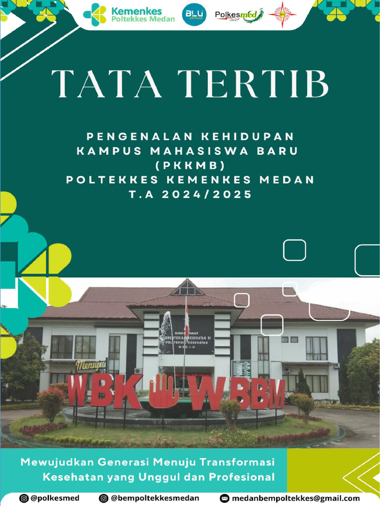 Tata Tertib Pelaksanaan PKKMB Polkesmed 2024 | PDF