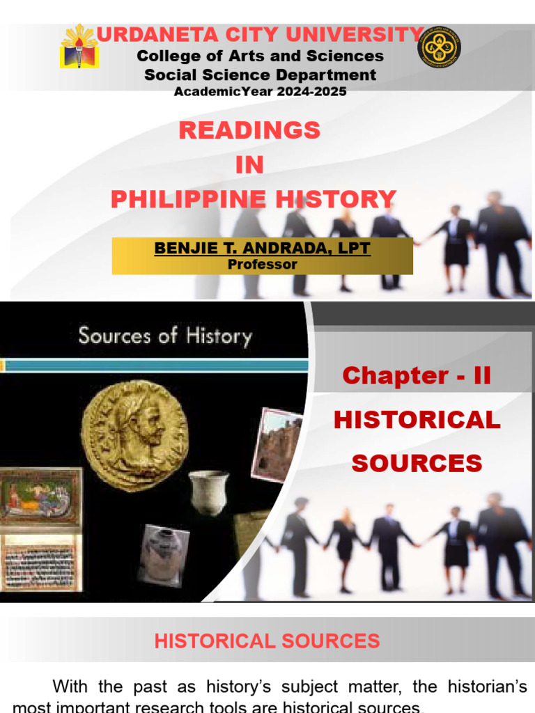 RPH- CAPTER 2- SOURCES OF HISTORY | PDF | Primary Sources | Data