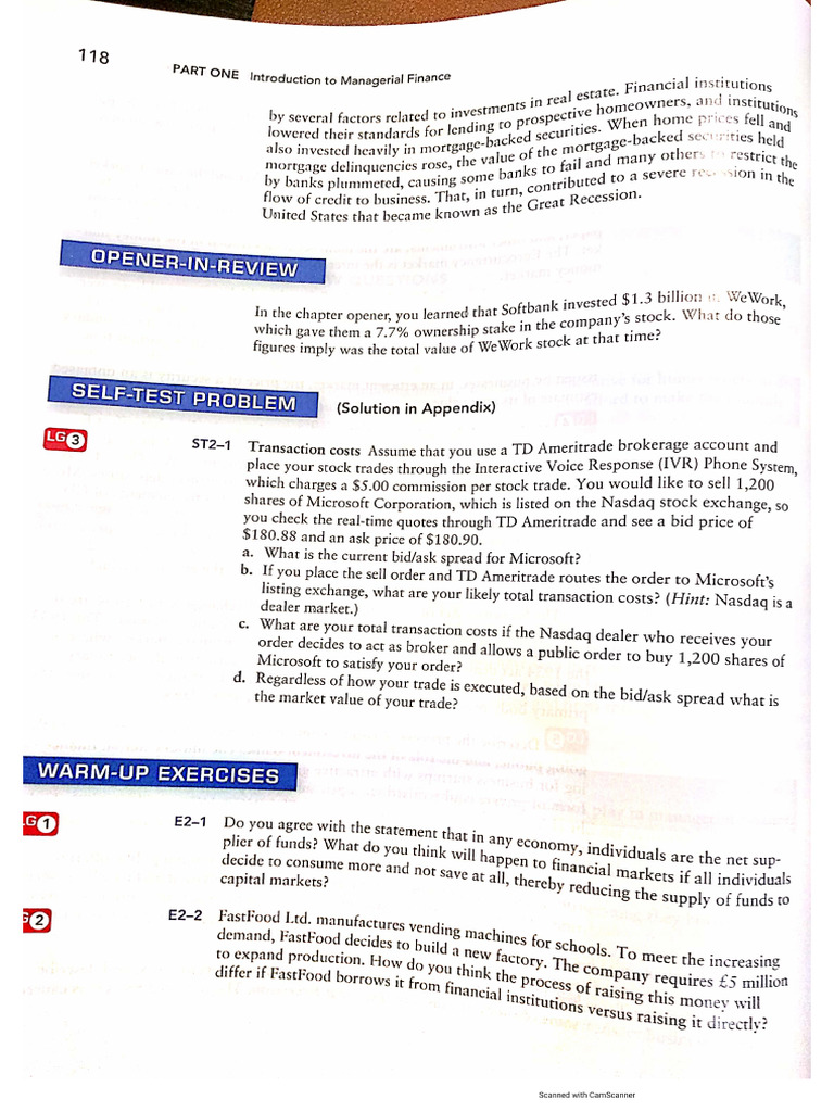 Chapter 2 Question | PDF