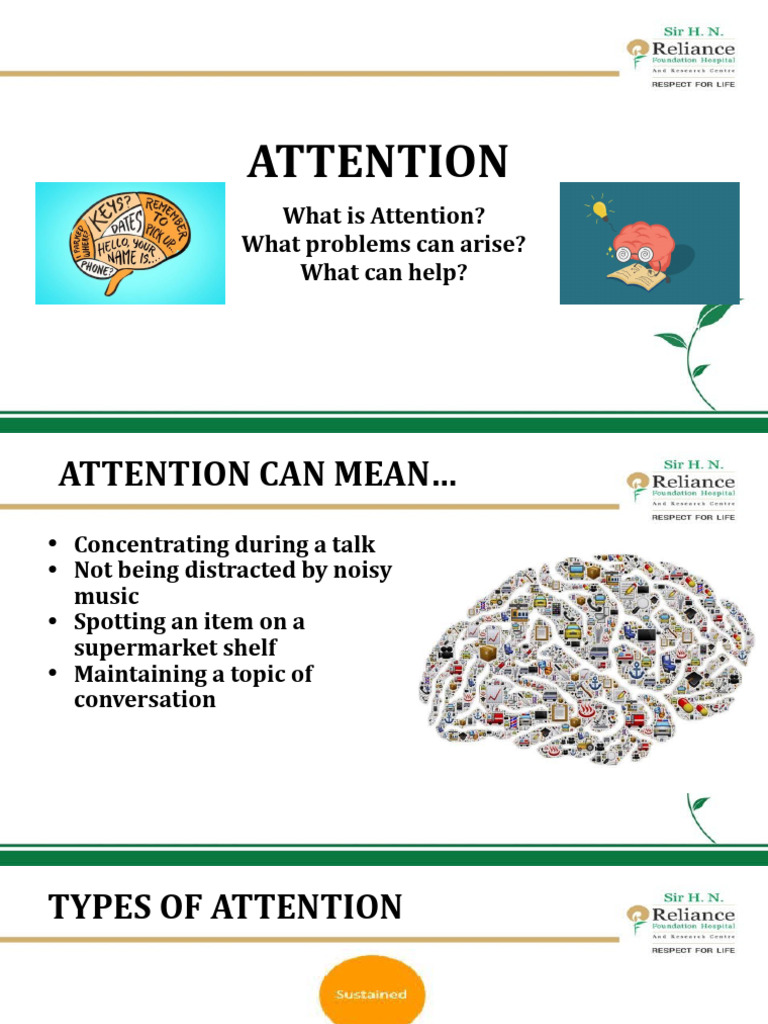 Attention 1 | PDF | Attention | Psychology