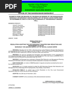 Resolution for Covered Court in Quiling Norte | PDF | Government