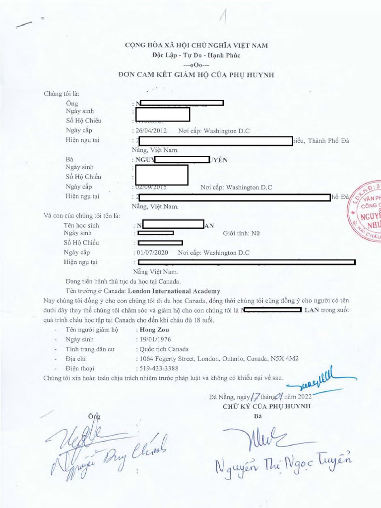 Giay Giam Ho Mau | PDF