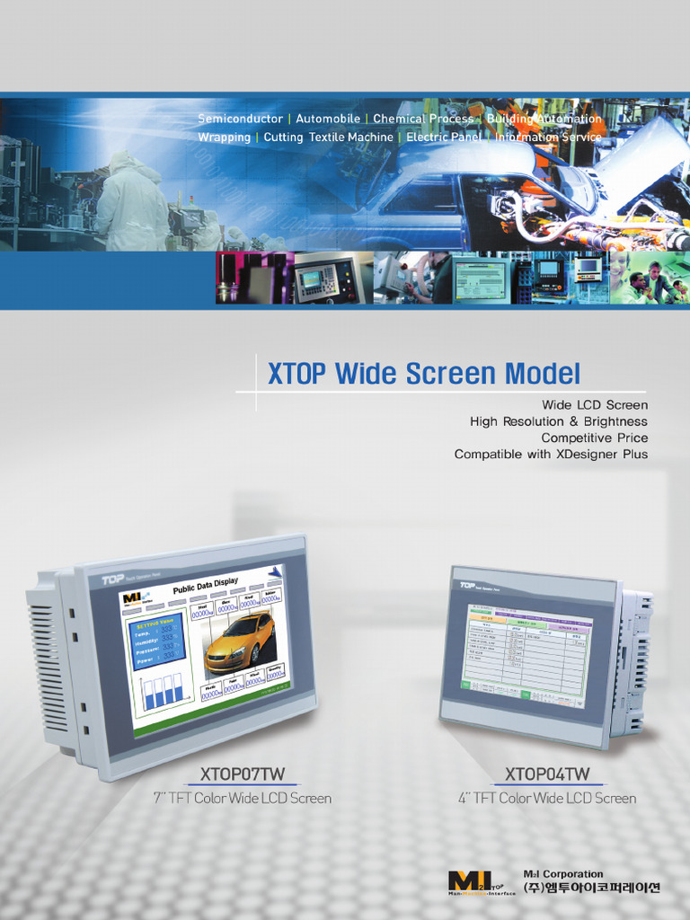 Xtop Hmi | PDF