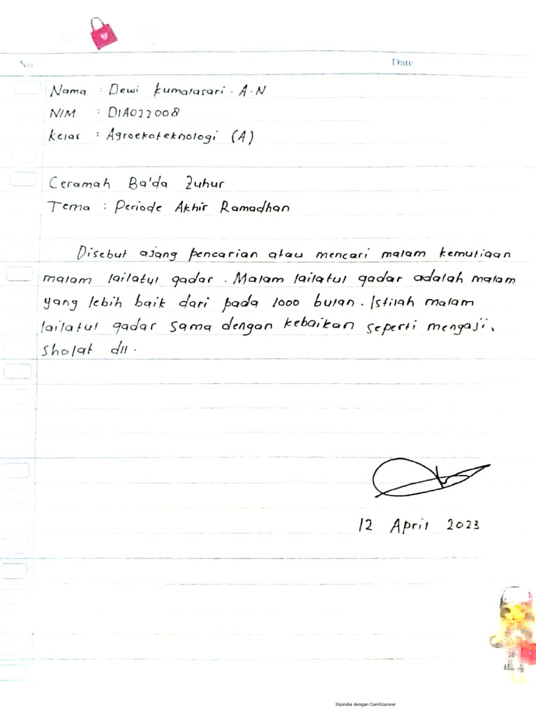 Dewi Kumalasari. A.N D1A022008 | PDF