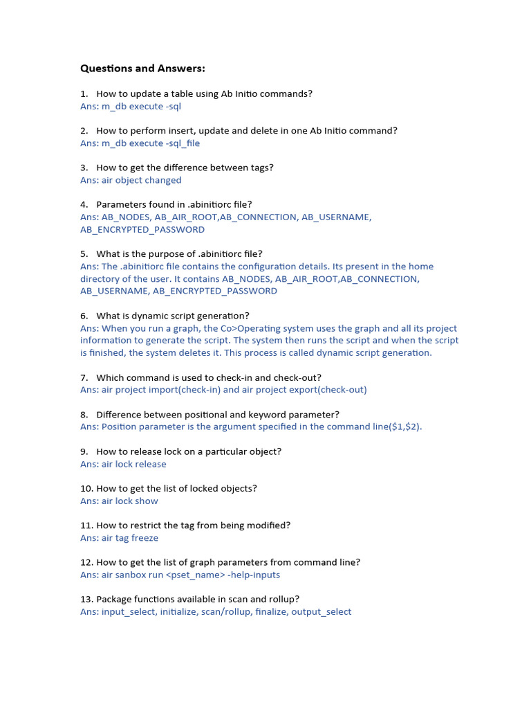 Qanda Questions Of Abnitio Pdf Parameter Computer Programming