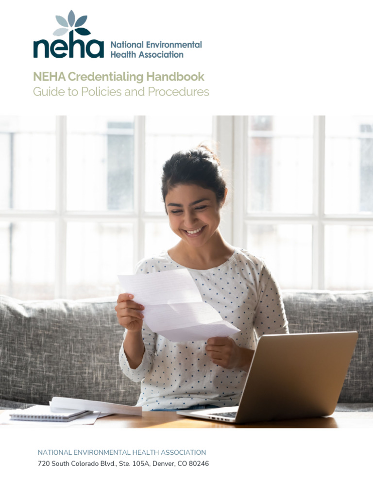 Neha Credentialing Handbook | PDF | Credential | Americans With ...