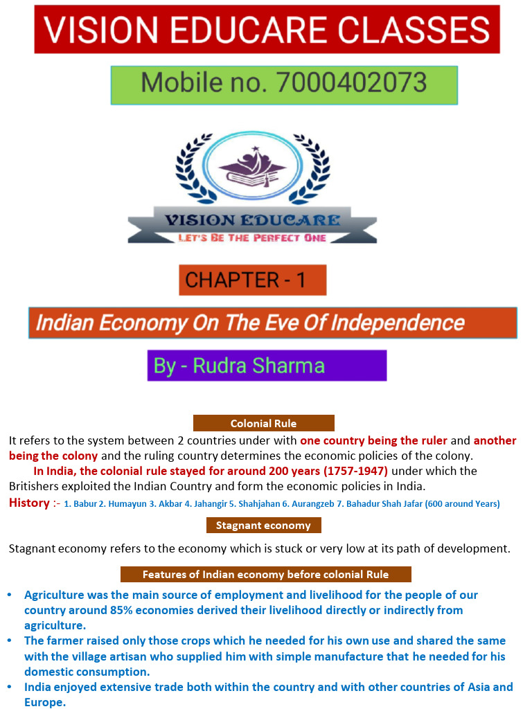 Indian Economic Development Notes | PDF | Taxes | World Trade Organization