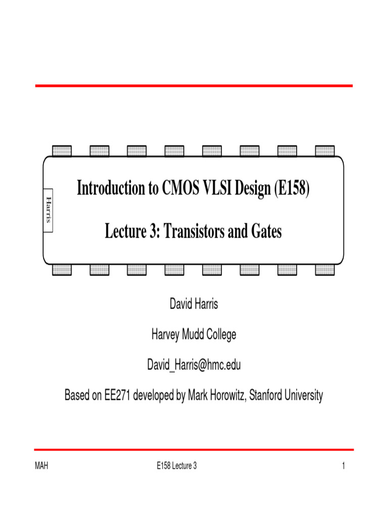 Lect 03 | PDF | Cmos | Mosfet