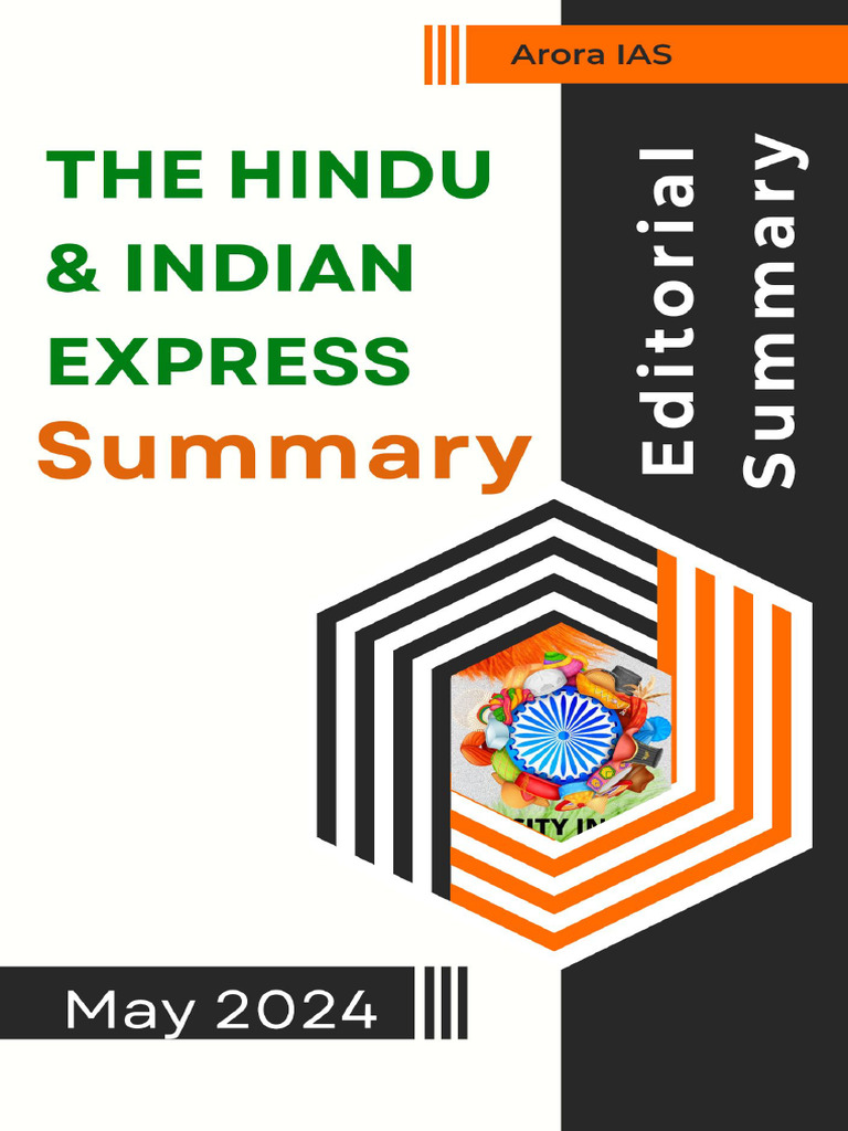 May 2024 Editorials Summary | PDF | Heat Wave | United Nations ...