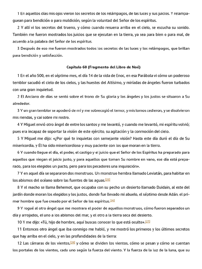 Los Libros de Enoc Oliver Ibanez 51 100 | PDF