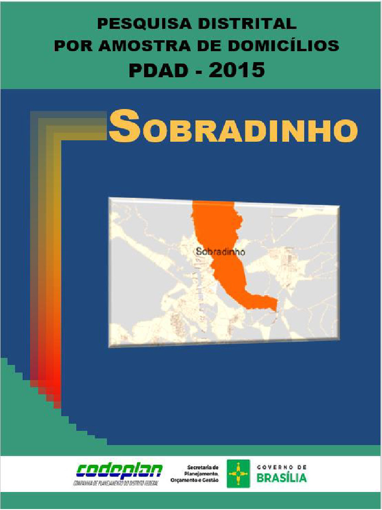 PDAD Sobradinho 1 | PDF | Negócios | Ciências Sociais
