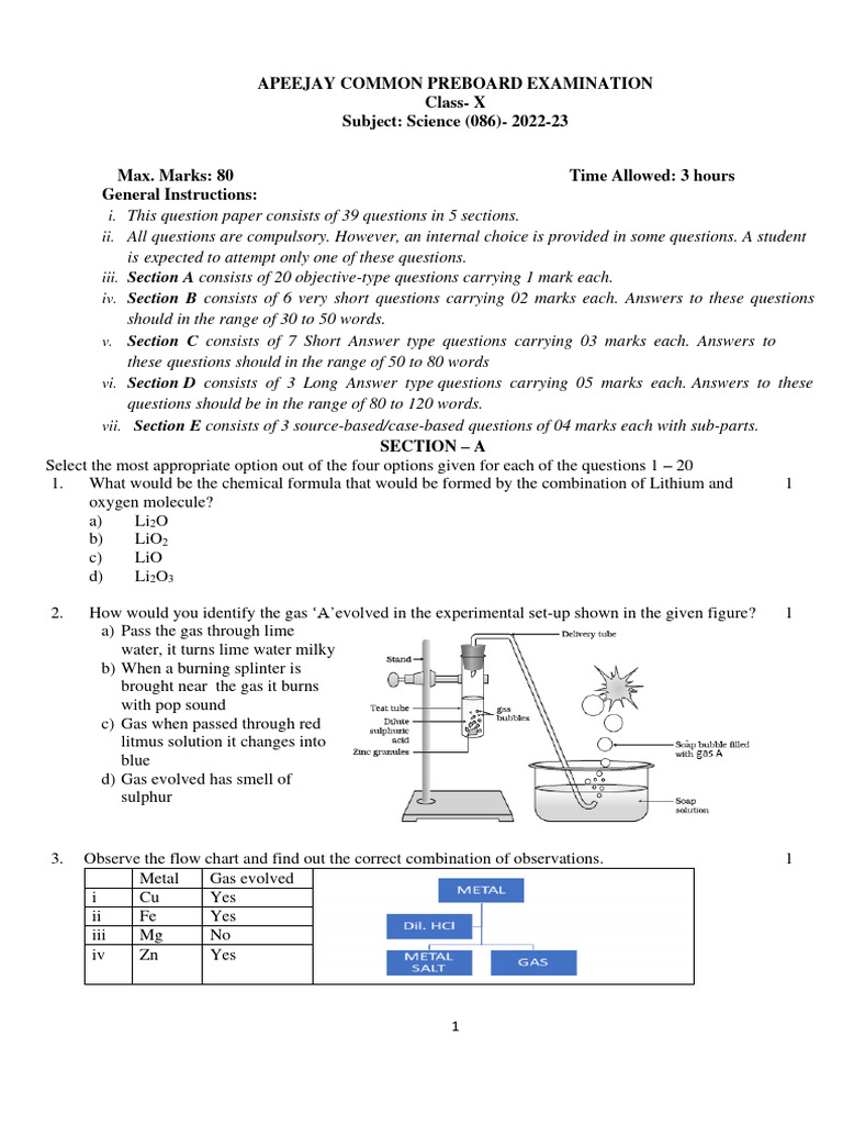 XTH Science | PDF | Magnetic Field | Zinc