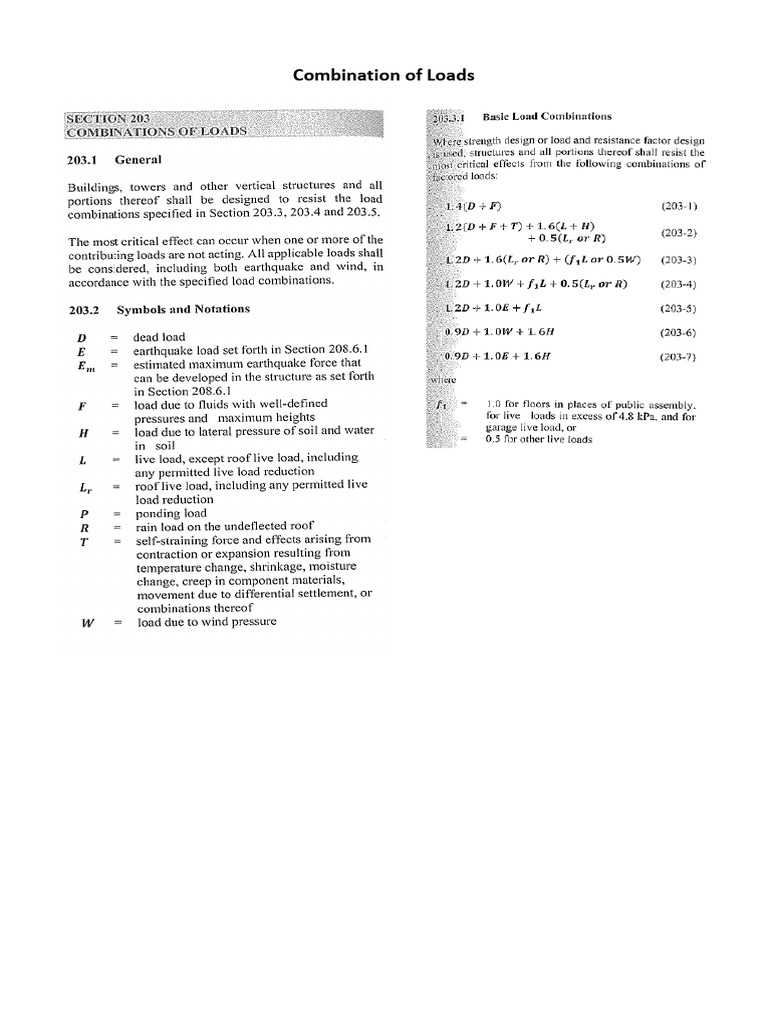 NSCP Load Calculation | PDF