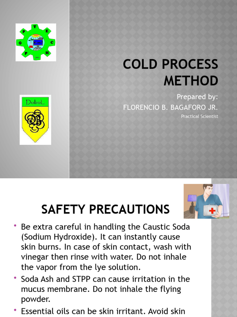 Cold Process Method | PDF | Sodium Hydroxide | Soap