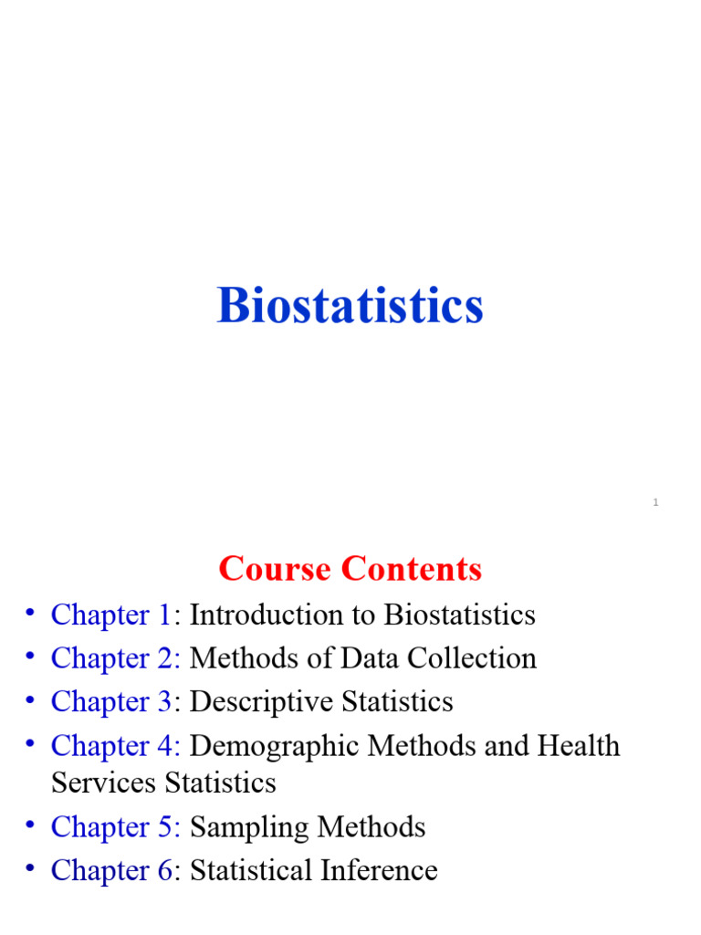 Biostatistics 1 Pdf Statistics Level Of Measurement