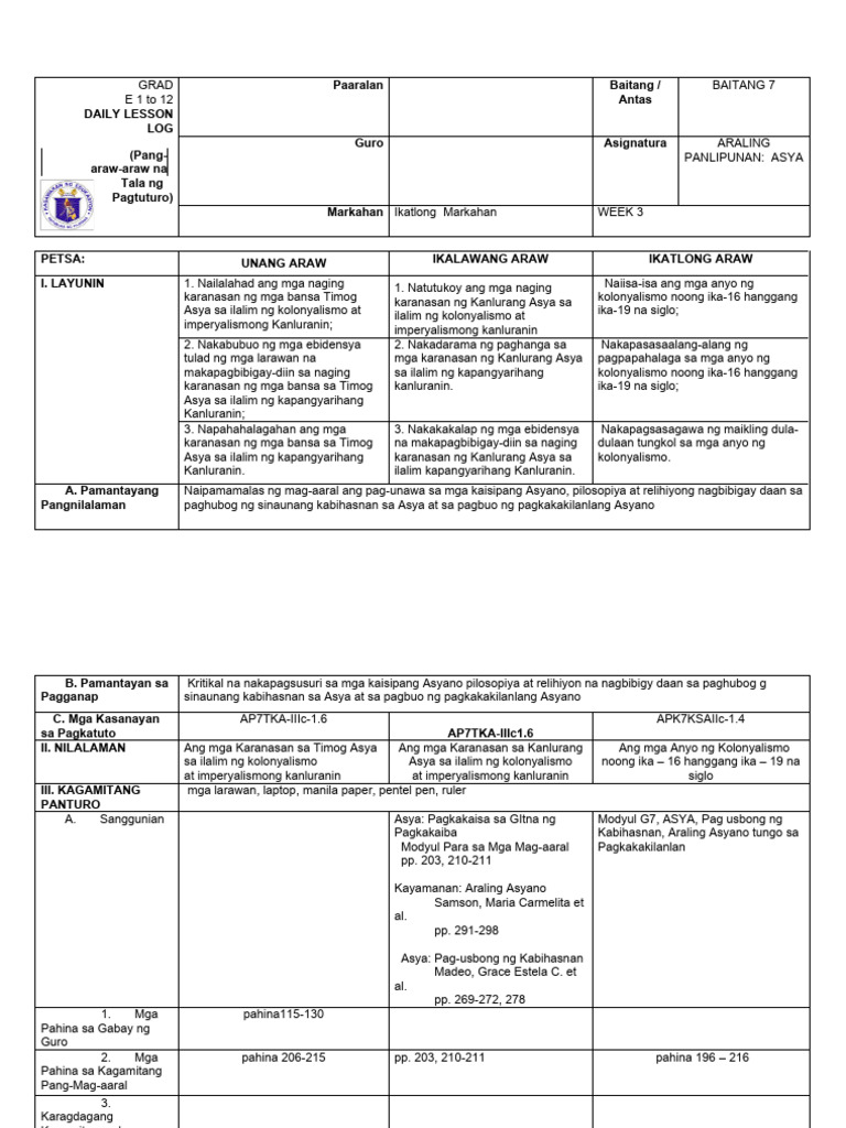 3rd Grading Week 3 | PDF