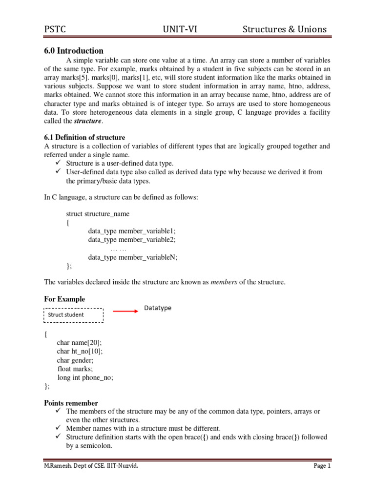 PSPC Unit-6 | PDF | Computer File | Pointer (Computer Programming) PSPC Unit-6 | PDF | Computer File | Pointer (Computer Programming)