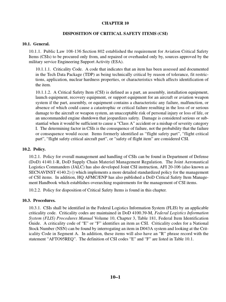 CSI | PDF | Aviation Safety | Safety