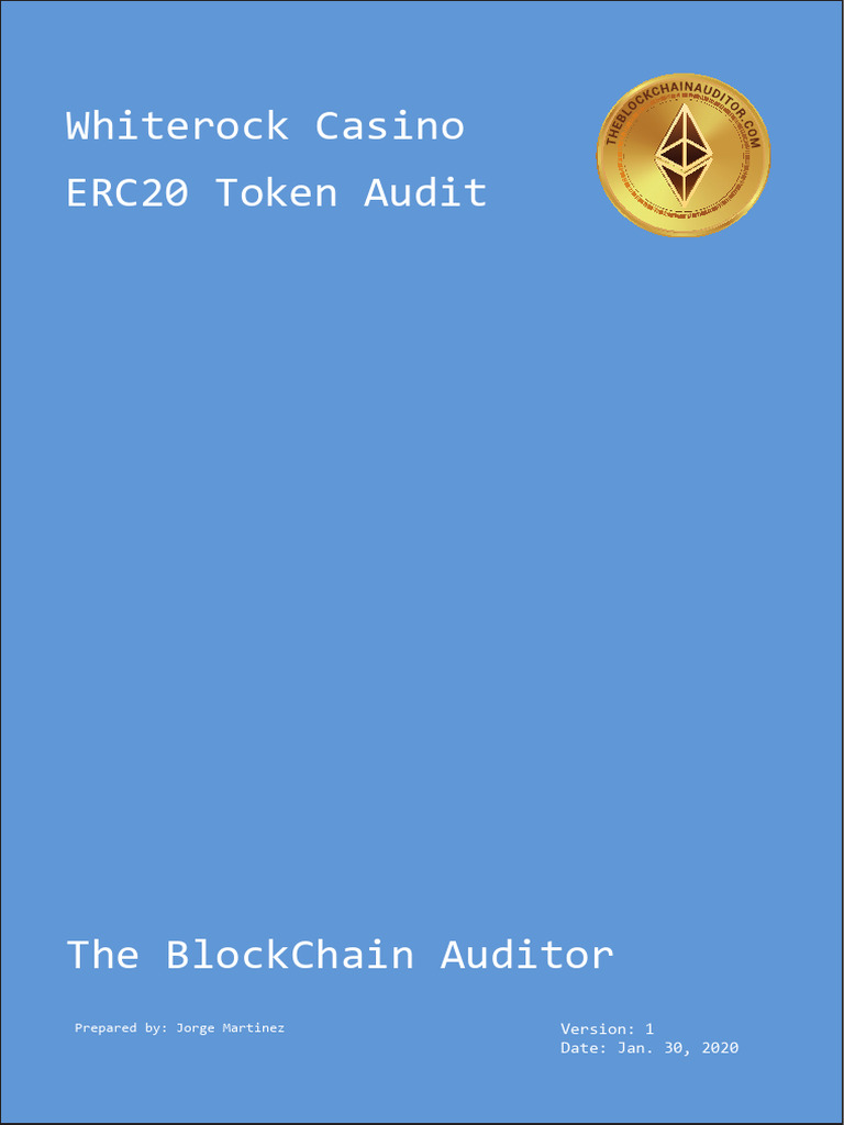 Pwc Token Audit V1 Pdf Audit Cryptocurrency