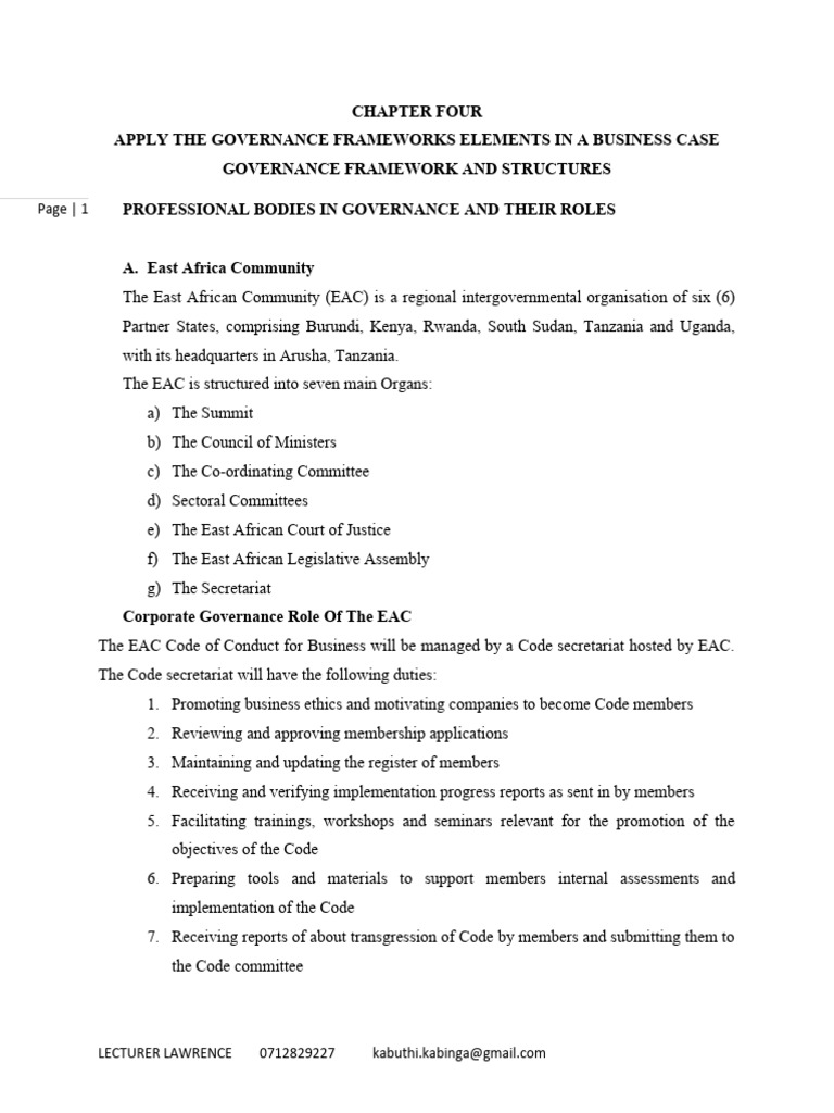 Professional Bodies | PDF | Governance | Corporate Governance