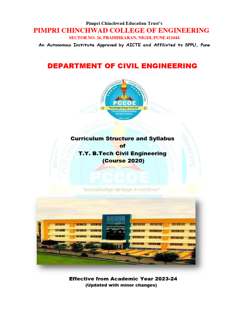TY B.tech Civil Engineering | PDF | Municipal Solid Waste | Road Surface TY B.tech Civil Engineering | PDF | Municipal Solid Waste | Road Surface
