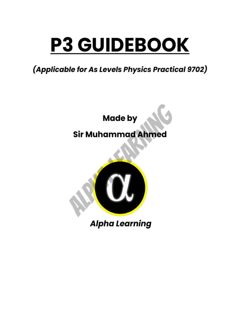 P 3 Notes Watermark Pdf Significant Figures