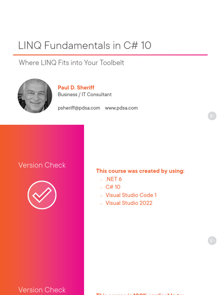 Where Linq Fits Into Your Toolbelt Slides | PDF | Language Integrated Query | C Sharp ...